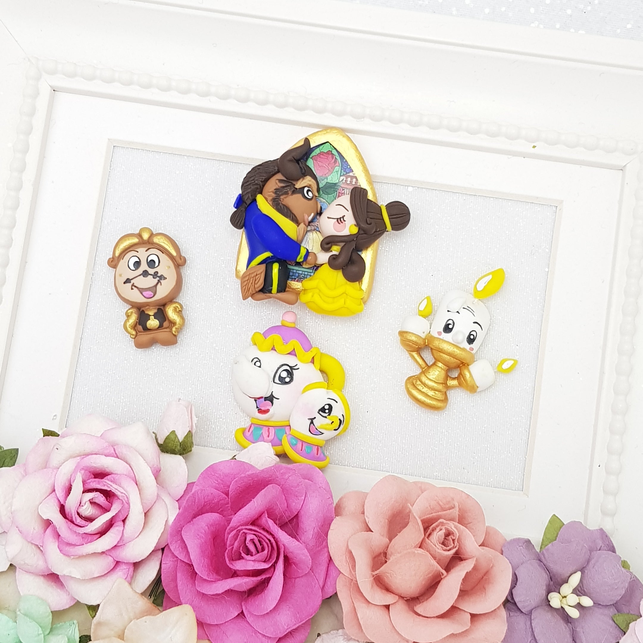 princess and prince - Embellishment Clay Bow Centre – Crafty Mood