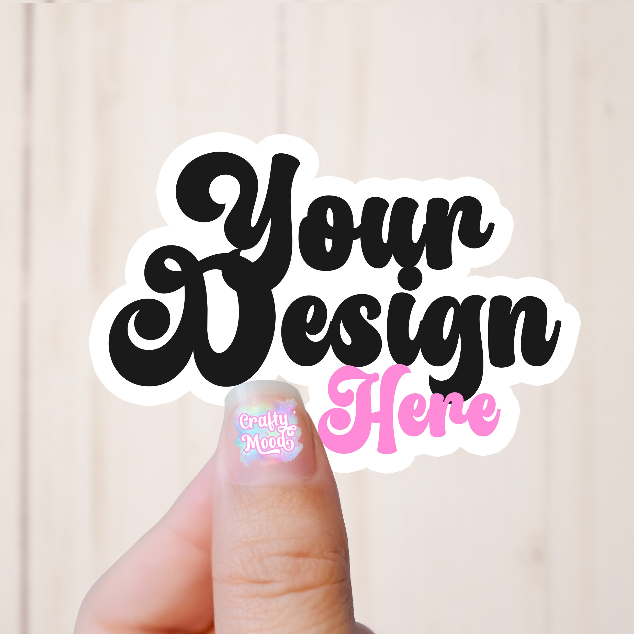 CUSTOM SHAPE - PRINTED STICKERS CUSTOM LOGO LABELS BUSINESS – Crafty Mood
